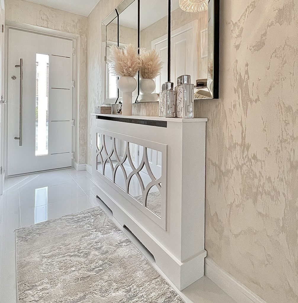 Florence Collection Mirrored Radiator Cover | AUUNIQUE